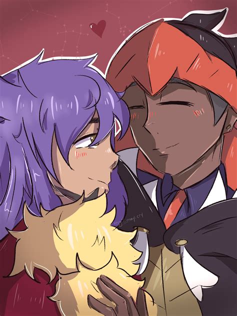 Raihan X Leon Fanart By Vergilmayxcry On Deviantart