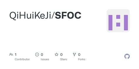 sfoc simplefoc库解读 md at master · qihuikeji sfoc · github
