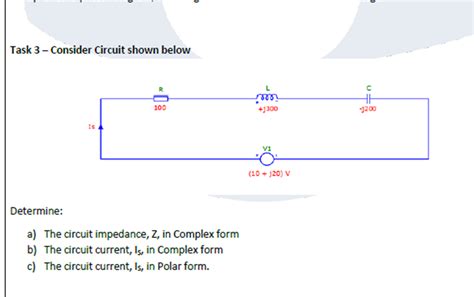 Solved Task Consider Circuit Shown Below Determine A Chegg