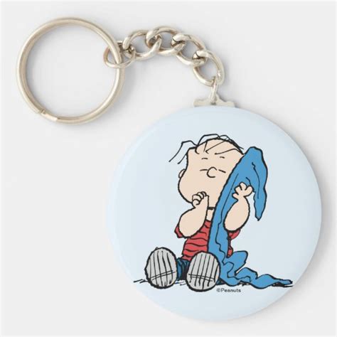 Peanuts Linus And His Blanket Keychain
