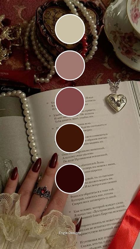 5 Color Pallet Covers Goth Aesthetic Themed 🖤 Engies Ko Fi Shop In 2025 Color Pallets Goth