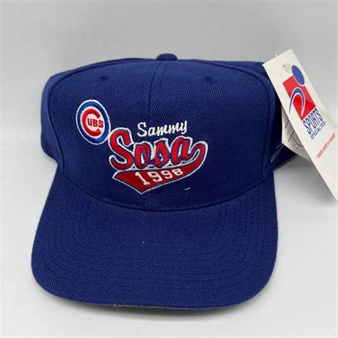Sports Specialties × Vintage Vintage Chicago Cubs Sammy Sosa 1998 Hat
