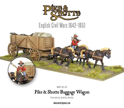 Pike And Shotte Baggage Wagon Warlord Games Uk