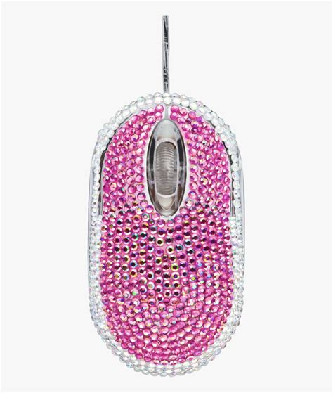 Bling Bling Mouse Pink Silver Datamus Jula Hd Png Download