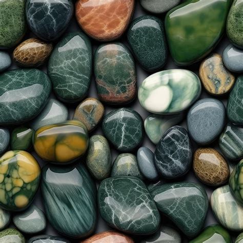 Premium Ai Image Stone Peble Texture Background