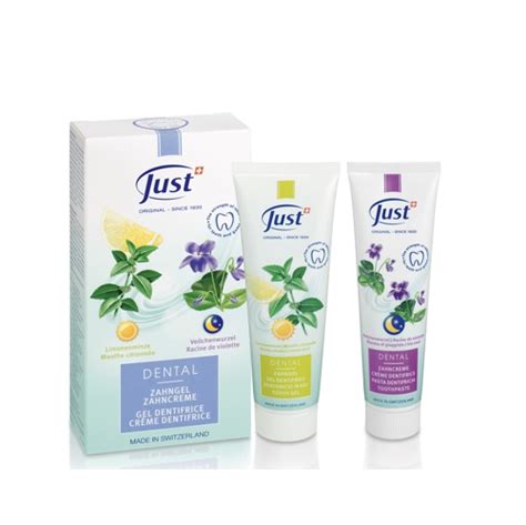 Just Tooth Gel 90ml And Toothpaste 60ml Herbal Oral Care