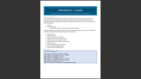 Solved Project Specifications As We Have Talked Since The