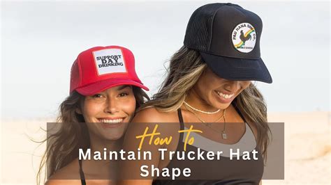 How To Maintain Trucker Hat Shape Tips And Tricks Shop Friday Feelin