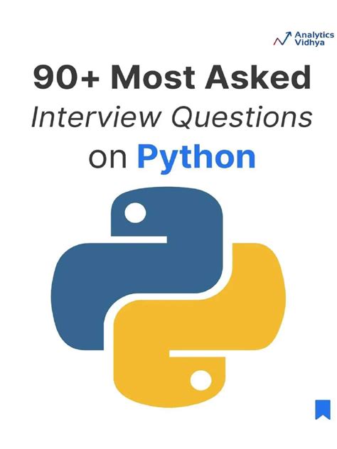 90 Python Most Asked Interview Questions Pdf