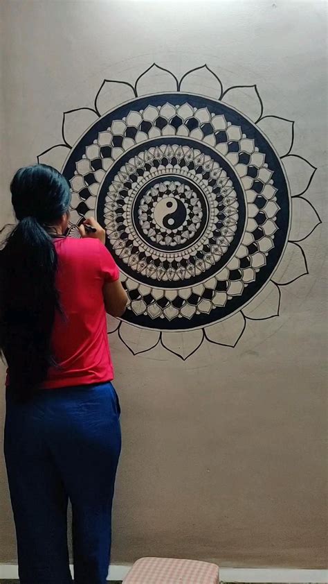 Mandala Wall Mandala Art Wall Art Black Acrylic Colour Artofit