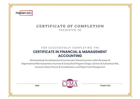 Cfma Ibcom Pathway Course Finplan Edu