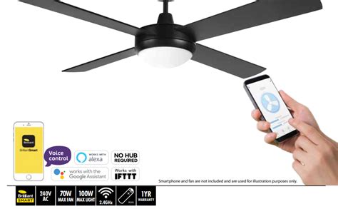 Smart Wifi Ceiling Fan Remote Discount Lighting And Fans