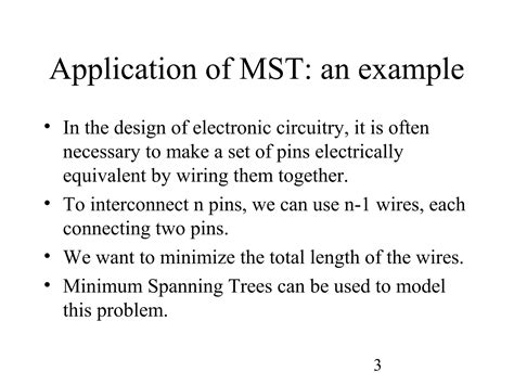 Minimum Spanning Trees Algorithm Ppt