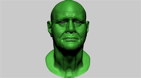 Male Head H 3d Model Cgtrader