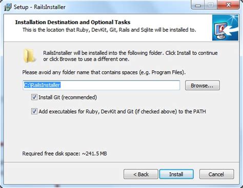 ruby on rails en windows