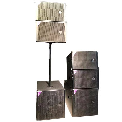 Single 10 Inch Passive Linear Array Speaker China Performance