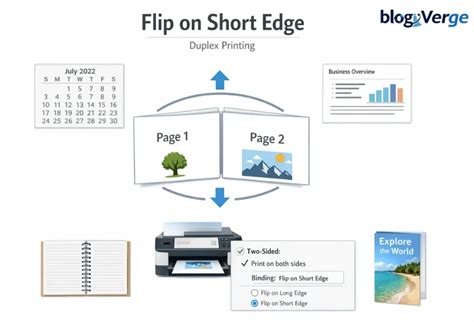 Flip On Long Edge Vs Short Edge A Printers Guide