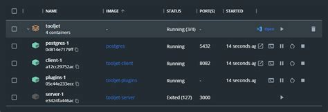 Docker The Server Container Keeps Shutting Down · Issue 4197 · Tooljettooljet · Github