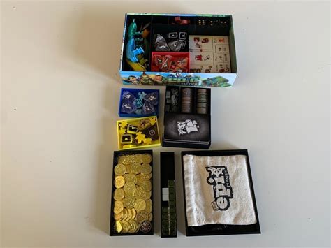 Free 3d File Tiny Epic Pirates Insert Remix With Expansion And Coins・3d