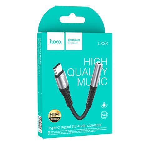 Hoco Ls33 Type C Digital 35 Audio Converter Incomm
