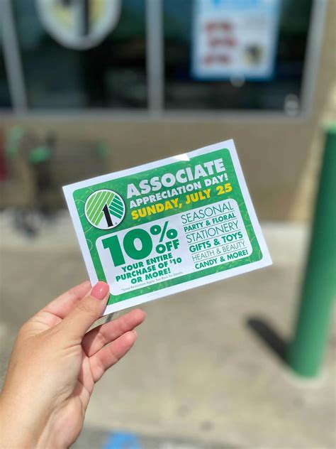 Dollar Tree Coupon Rare Extra 10 Off Entire 10 Purchase