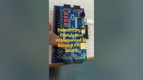 Minor Project Vlsi Design Basys 3 Fpga Board Push Button