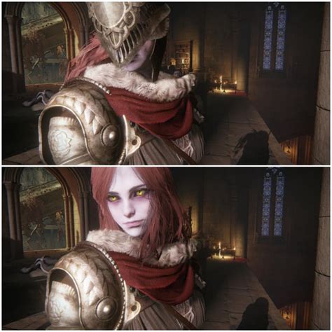 Since Fromsoft Refuses To Remove The Hair From Malenias Helmet Having