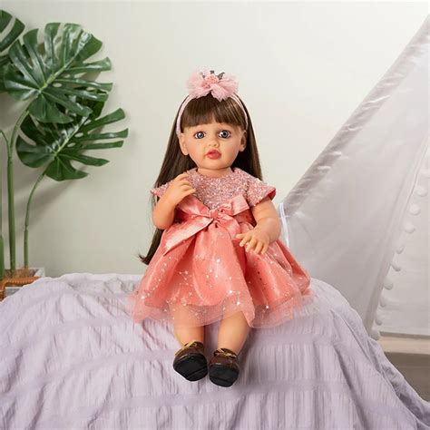 Princess Ts Lifelike Educational Long Hair Teen Girl Set Real Rubber
