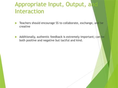 Second Language Acquisition Chapter 7 8pptx