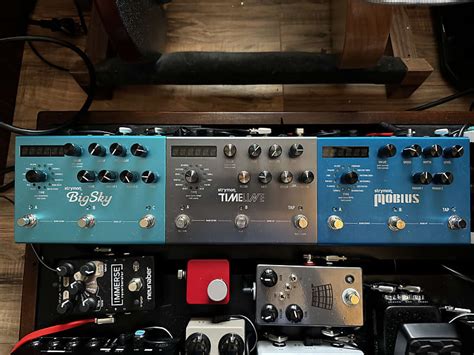 Strymon Stryfecta Bigsky Timeline Mobius Reverb