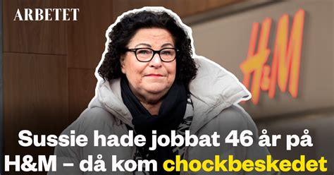 Sussie Hade Jobbat 46 år På Handm När Beskedet Kom ”vi Var I Chock