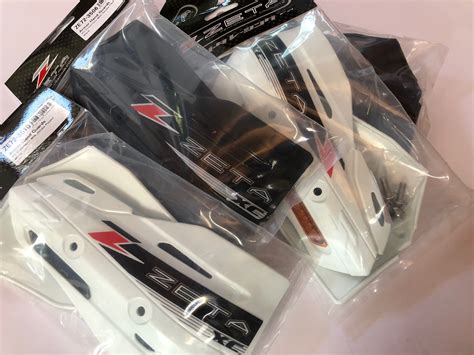 Zeta Armor Xc Handguard With Flasher Adventure Bike Australia