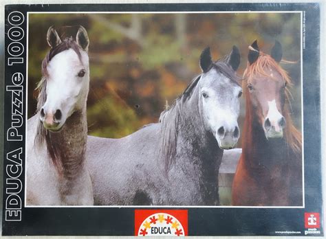 1000 Educa Arabian Horses Rare Puzzles