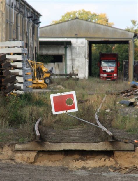 3092012 Löwenberg Mark Haltscheibe Des Wärterhaltsignals Am