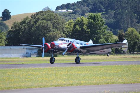 Lockheed 10a Electra Flies In New Zealand