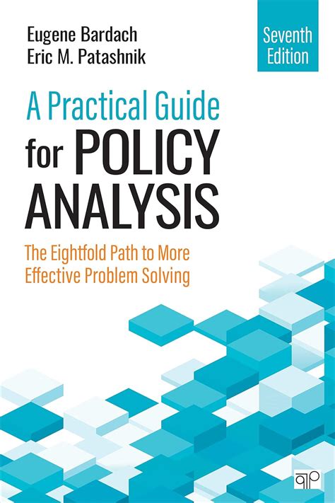 Amazon A Practical Guide For Policy Analysis The Eightfold Path To