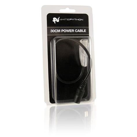 White Python Led Power Cable 30cm Aqua Group