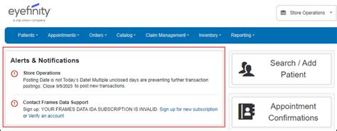 Eyefinity Practice Management 1043 Release Notes