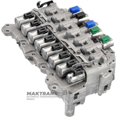 Valve Body Assembly With Solenoids Without Pressure Sensors Aisin