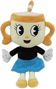 Mazeshop Cuphead Ms Chalice Plush Figure Stuffed Toy 8 Inch Amazon