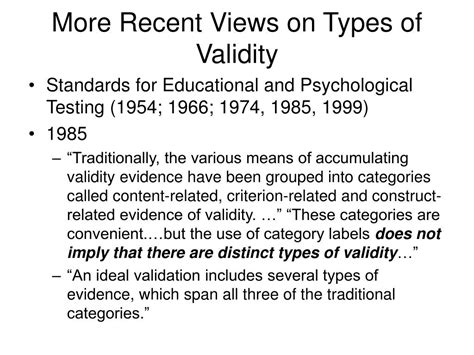 Ppt Construct Validity A Universal Validity System Powerpoint