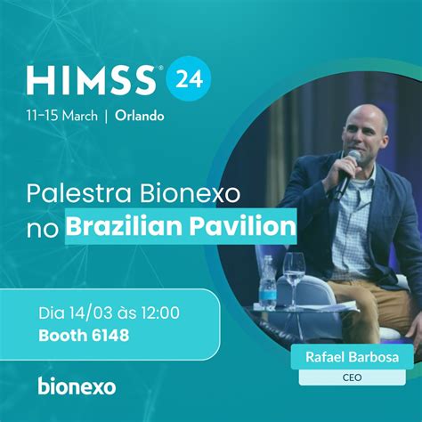 A Himss Global Health Conference And Exhibition Está A Todo Vapor E O