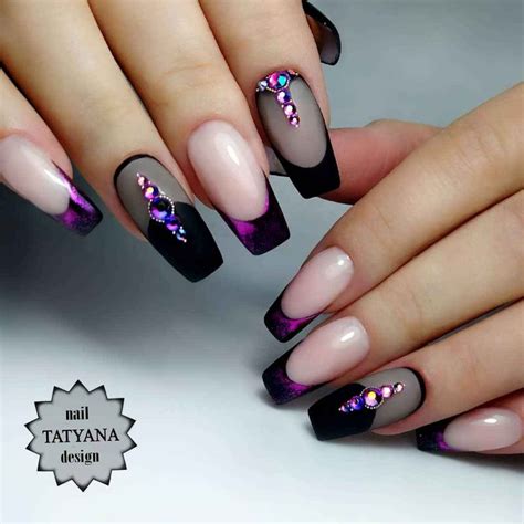 Черный матовый френч 2020: +40 идей темного совершенства - Журнал Элис