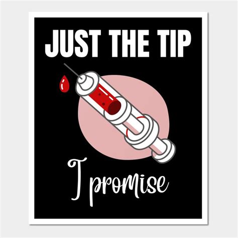 Just The Tip I Promise Phlebotomy By Crafty Mornings Phlebotomy