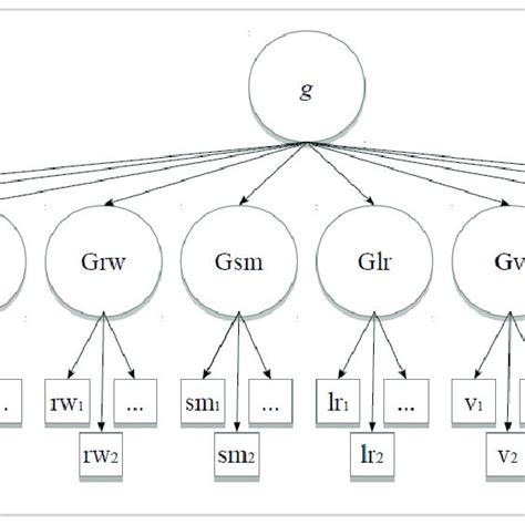 Cattell Horn Carrolls Three Stratum Model Adapted From 35