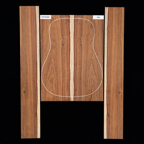 Granadillo Back Side Set 190 Stewmac