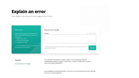 Whybug Resolve Errors Quickly With Explain An Error Futureen
