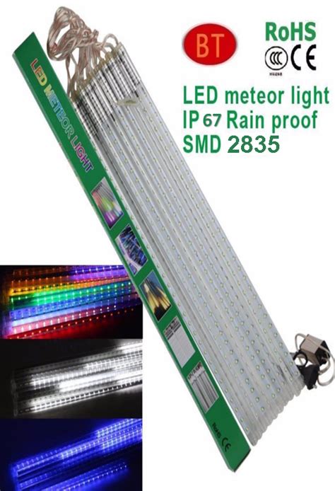 Multi Color Led 50cm Meteor Lights Fairy Lights Led Tube Lights Gw Electric Sdn Bhd