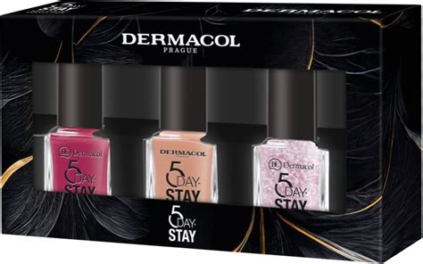 Dermacol 5 Day Stay Nail Polish Set 51 Daylight Notino Ie