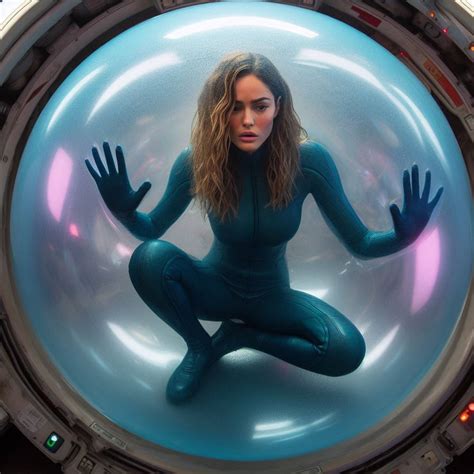 Isabelle Cornish Trapped In Blue Bubblegum Bubble By Killer2011klown On Deviantart